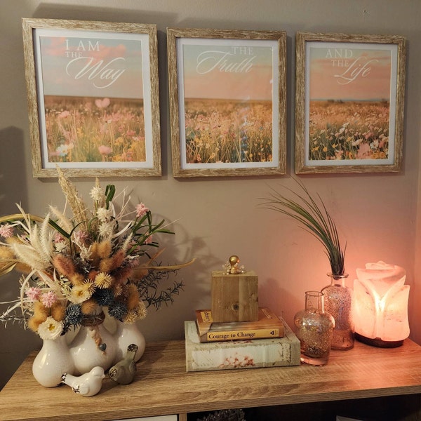 Isaiah Meadow Christian Wall Art Bible Verse Decor Modern Christian ...