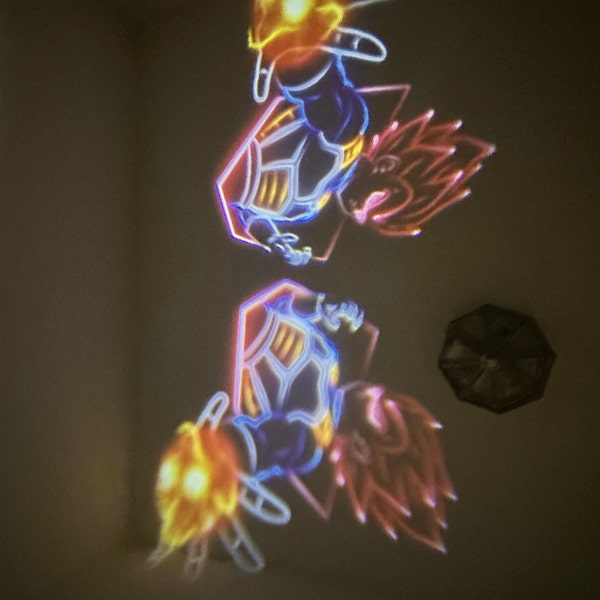 Anime Style Car Door Neon Puddle Light Accessory | Projector | Gift ...