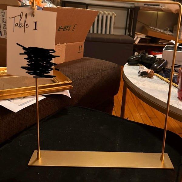 Table Number, Menu, Bar Sign Stand - Etsy