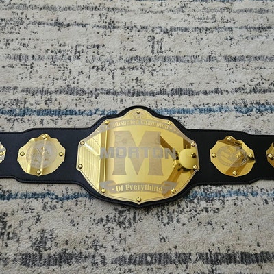 Custom Championship Belts - Etsy