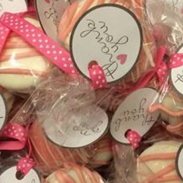 INSTANT DOWNLOAD / Thank You Heart 2 Printable Party Circles / Cupcake ...