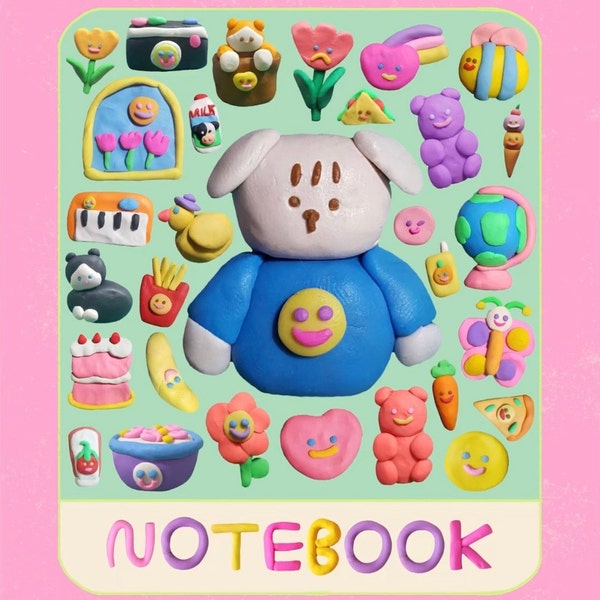 Digital Notebook, Cute Digital Notebook, Digital Stickers for Goodnotes ...