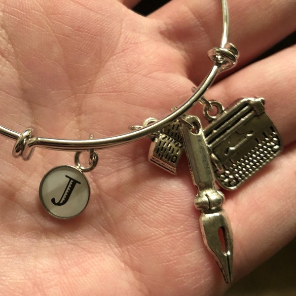The Little Prince - Inspired Charm Bracelet Hand Painted Enamel Charm ...