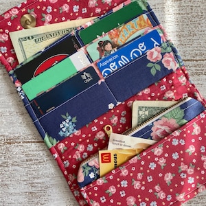 Weekend Market Phone Wallet Sewing Pattern // Clutch / Phone Pouch ...