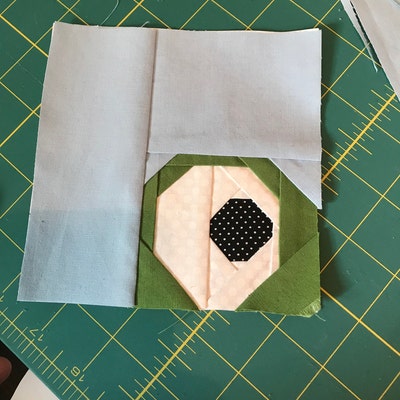Frog FPP Pattern Freddy the Frog Foundation Paper Piecing - Etsy