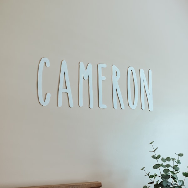 Personalized Name Sign. Custom Name Sign. Capital Letter Sign. Print ...