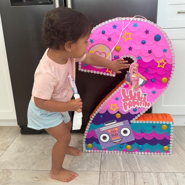 Hermosa piñata de Papá Noel para la fiesta de Navidad, la medida es ...