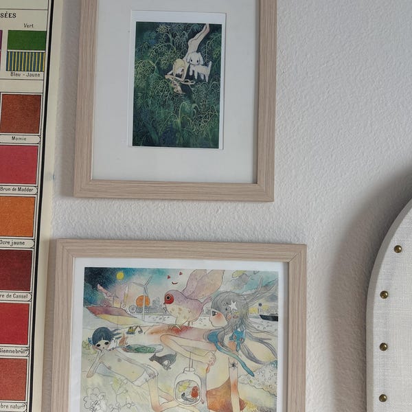 Aya Takano - the Turkish Grasslands, Fine Art Giclee Print, Japanese ...