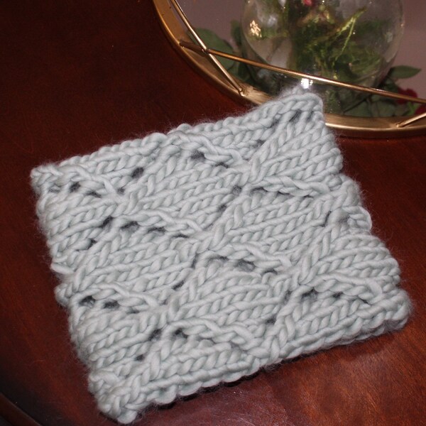 Knitting Pattern, THE PEBBLE BEANIE, Women's Knit Hat, Knit Winter Hat ...