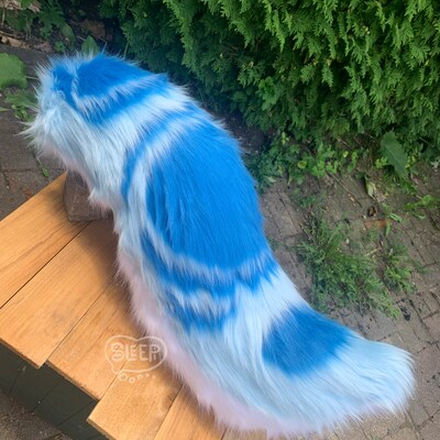 DIGITAL Canine Tail Pattern for Fursuits PDF Download - Etsy