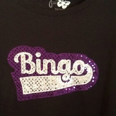 Bingo Digital Machine Embroidery Applique Design 6 Sizes, Bingo ...