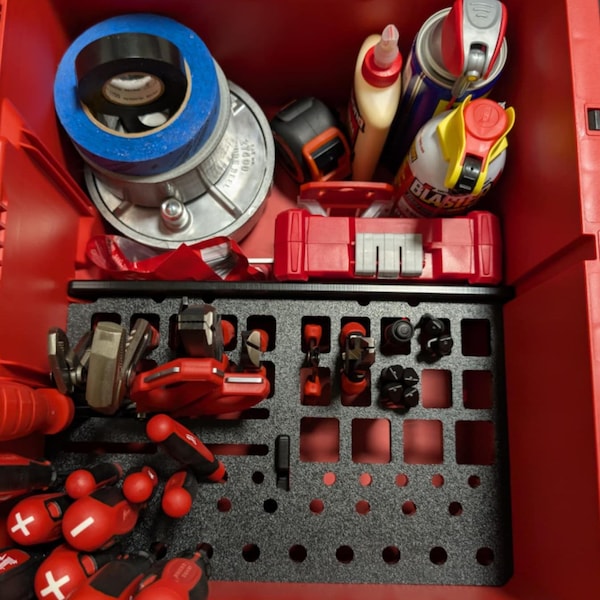 Packout Crate Hand Tool Insert Organizer for Milwaukee Packout Crate ...
