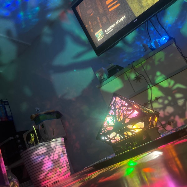 Haunted Forest Mood Light: A Table Lamp for Decorating Your Living Room ...