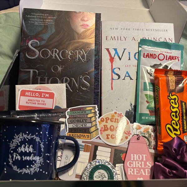 Mega Book Lovers Box - Etsy