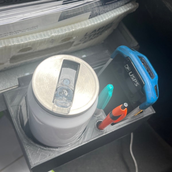 USPS Llv/metris Scanner/double Cupholder - Etsy