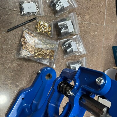 Hand Press Die for Double Caps Rivets Setter Snap Setting Tools for ...