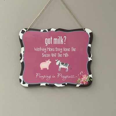 Nursing Sign for Door, Moms Room Sign, Privacy Please, Pumping in ...