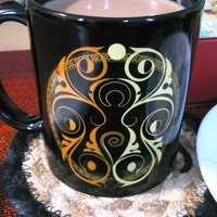 Halloween Gothic Vampire Bat Coffee Mug, Fall Mug, Halloween Mug ...