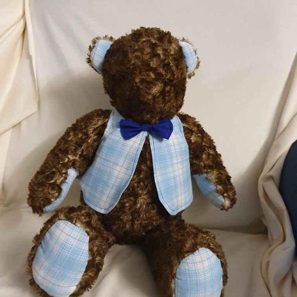 Teddy Bear Pattern Memory Bear Pattern Memory Bears Sewing Pattern Bear ...