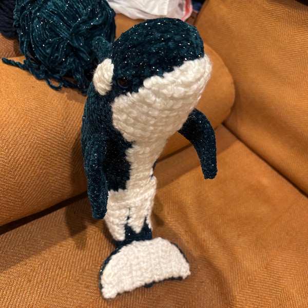 Killer Whale Crochet Pattern, Orca Crochet Pattern, Orca Whale Crochet ...