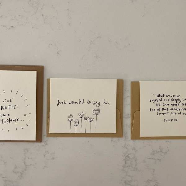 Just Wanted to Say Hi Card - Etsy