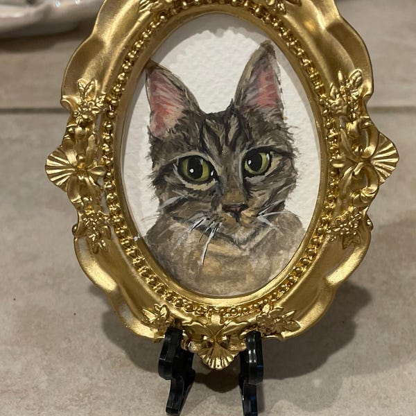 Raven Chick, Miniature Art, Bird Print, Tiny Raven Art, Crow Painting ...