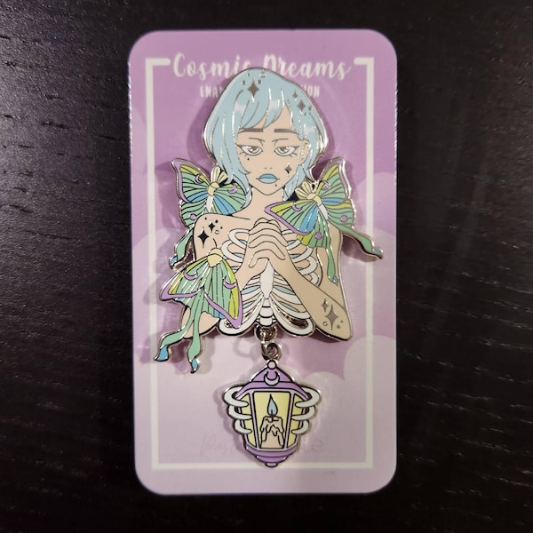 I Believe Enamel Pin, Kawaii Anime Girl Lapel Pin, Cute Trippy Hat Pin ...