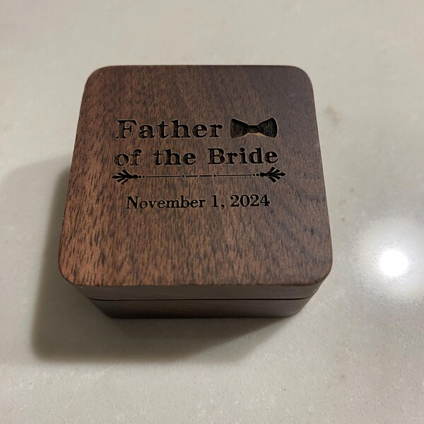 Father of the Bride Gif, Personalized Wedding Cufflinks, Father of ...