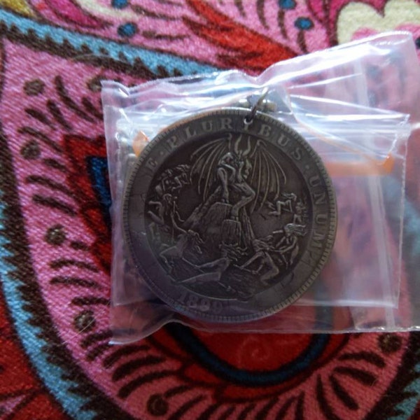 Janus Ancient Roman Copy of Coin Two-faced God Replica Ancient Pendant ...