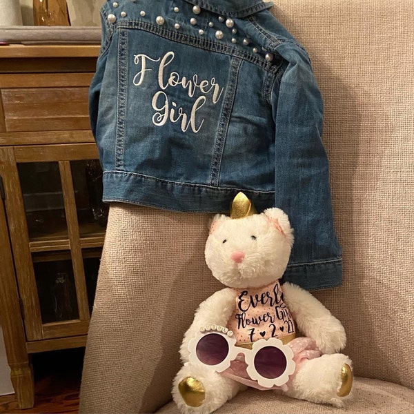 Flower Girl Gift, Wedding Gift, Bridesmaid Gift, Flower Girl Proposal ...