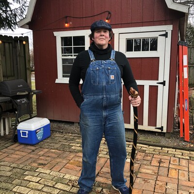 Irish Blackthorn Walking Stick 35 Inchs Long 3x2 Rootball Handle 500 ...