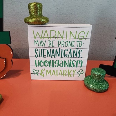 Farmhouse St Patrick's Day Sign, Irish Blessing Wood Sign, St Patricks ...