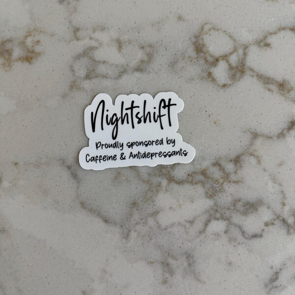 MD Aware Sticker, Funny Doctor Decal, Health Care Humor, Snarky ...