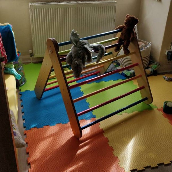 Climbing Triangle With Ramp That Can Be Transformed Into a Climbing ...