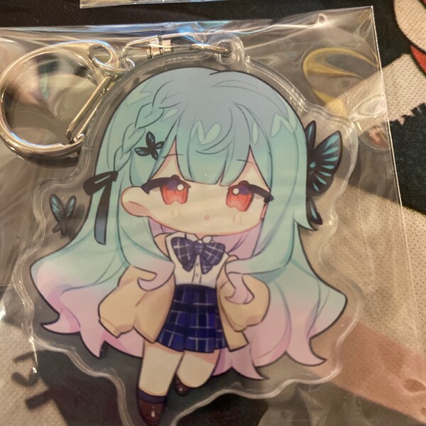 Hololive Vtuber Doujin Double-sided Acrylic Keychain Charm Volume.14 - Etsy