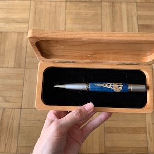 Handmade Wood Pen Caduceus Symbol Inlay Handmade Pen Physician Gift ...