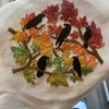 Autumn Birds Hand Embroidery Pattern, Holiday Craft Download, Fall Hoop ...