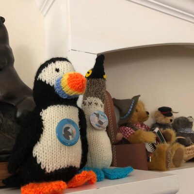 Puffin Knit Kit All You Need to Knit a Cute Puffin Barry the Puffin ...