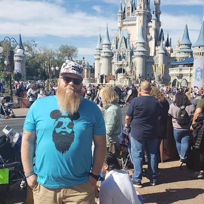 Mickey Beard Shirt, Disney Beard Shirt, Men's Disney Shirt, Disney Dad ...