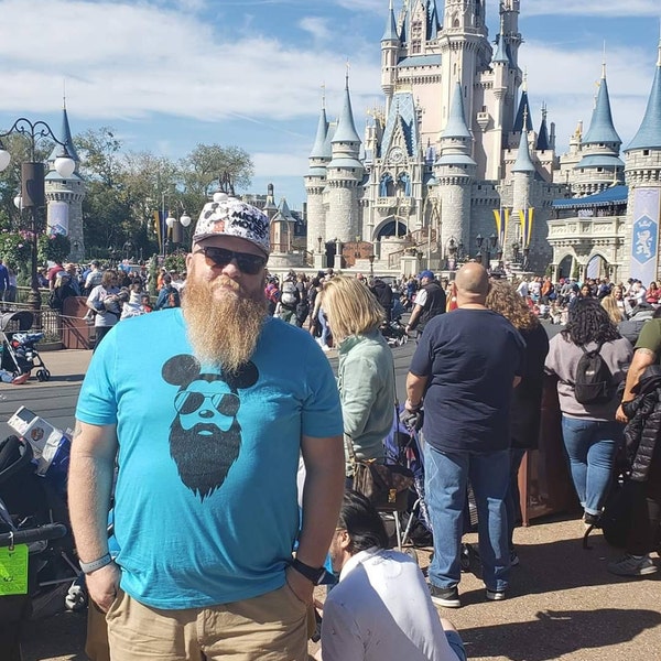 Mickey Beard Shirt, Disney Beard Shirt, Men's Disney Shirt, Disney Dad ...