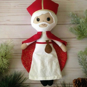 Mary Finger Puppet Doll Ornament PDF Pattern Catholic Toy DIY | Etsy