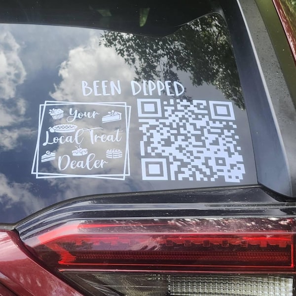 Business Logo Qr Code Decal, Design Your Own Decal, Design Your Own ...