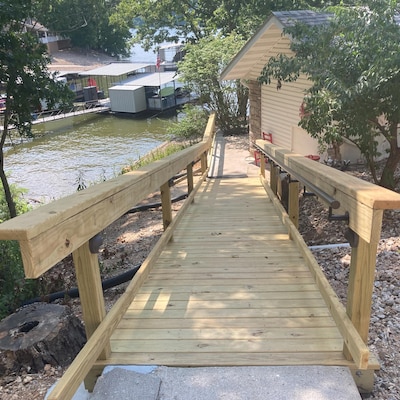 Modern Horizontal Adjustable Railing Banister System, for Staircases ...