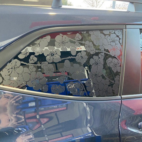 Custom Nature Trees & Ocean Vinyl Decal – Compatible With 2019–2026 ...