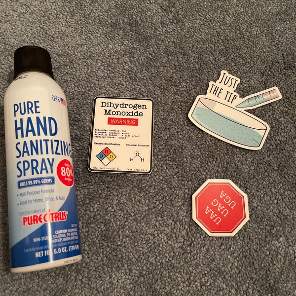 Stop Codon, Vinyl Science Sticker, Biology, Genetics, Geekery, Gift for ...