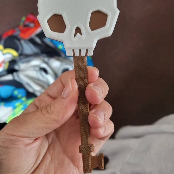 Roblox Doors Game Inspired Skeleton Key Bookmark - 3D Printed - Etsy