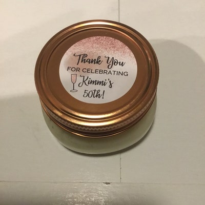 Personalized 50th Stickers - Etsy