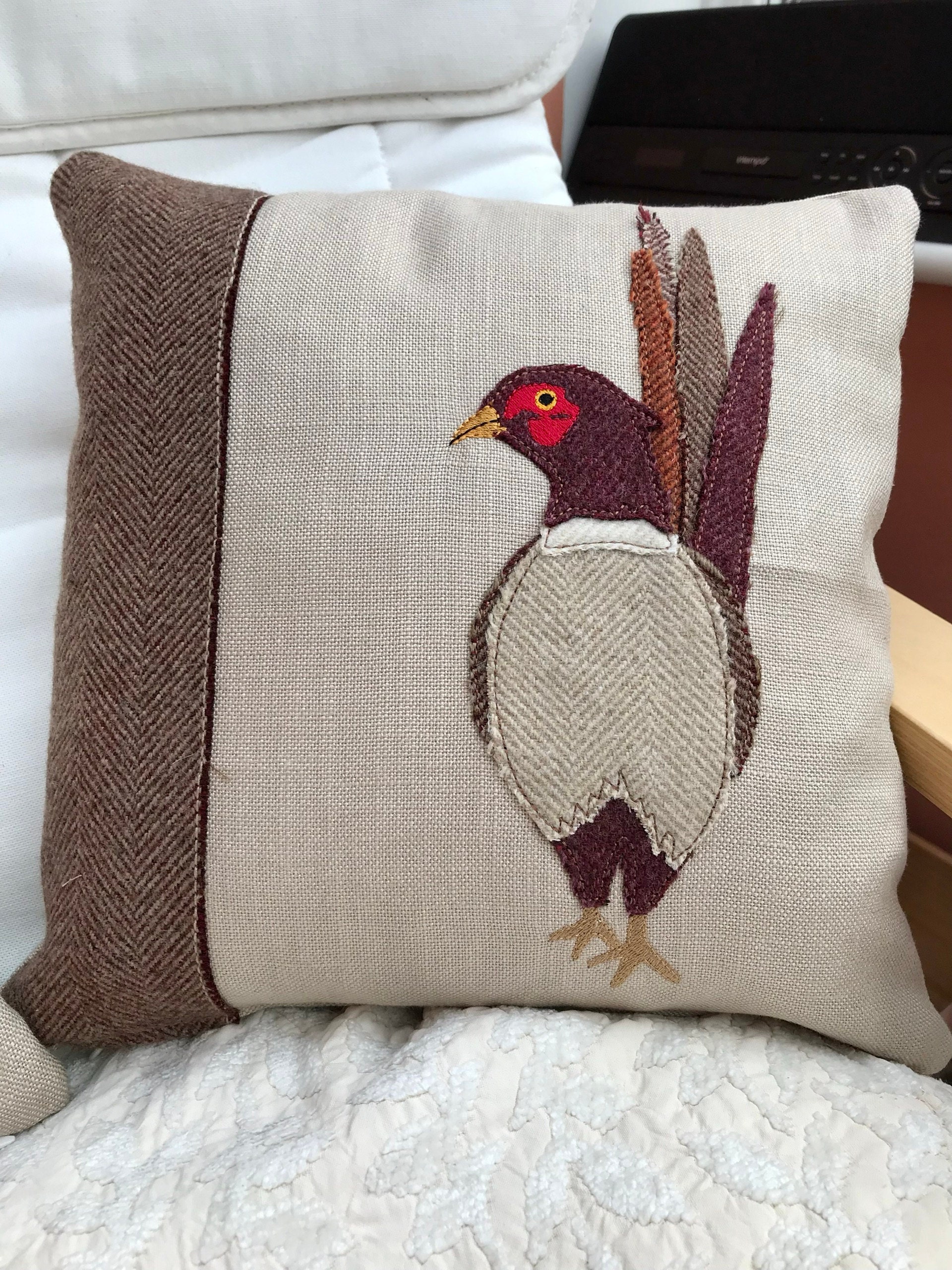 Phillip Pheasant in the Hoop Applique Embroidery Design | Etsy