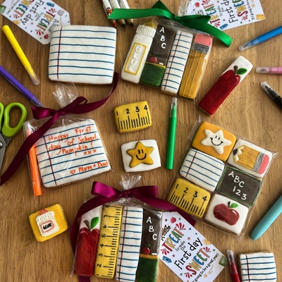 First Day of School Sweet Treat Tag, Teacher Cookie Tag, Welcome Back ...