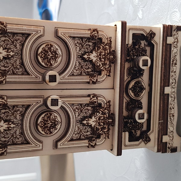 Monster Treasure Chest. 3mm, 1/8 Inch 3.175mm, 3.6mm, 4mm, 4.5mm, and ...